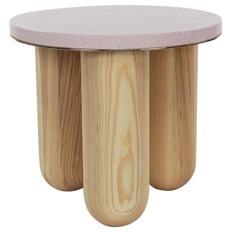 Crazy Legs Table w/ Terrazzo Top, Alder Wood Legs, 2021, by Christopher ...