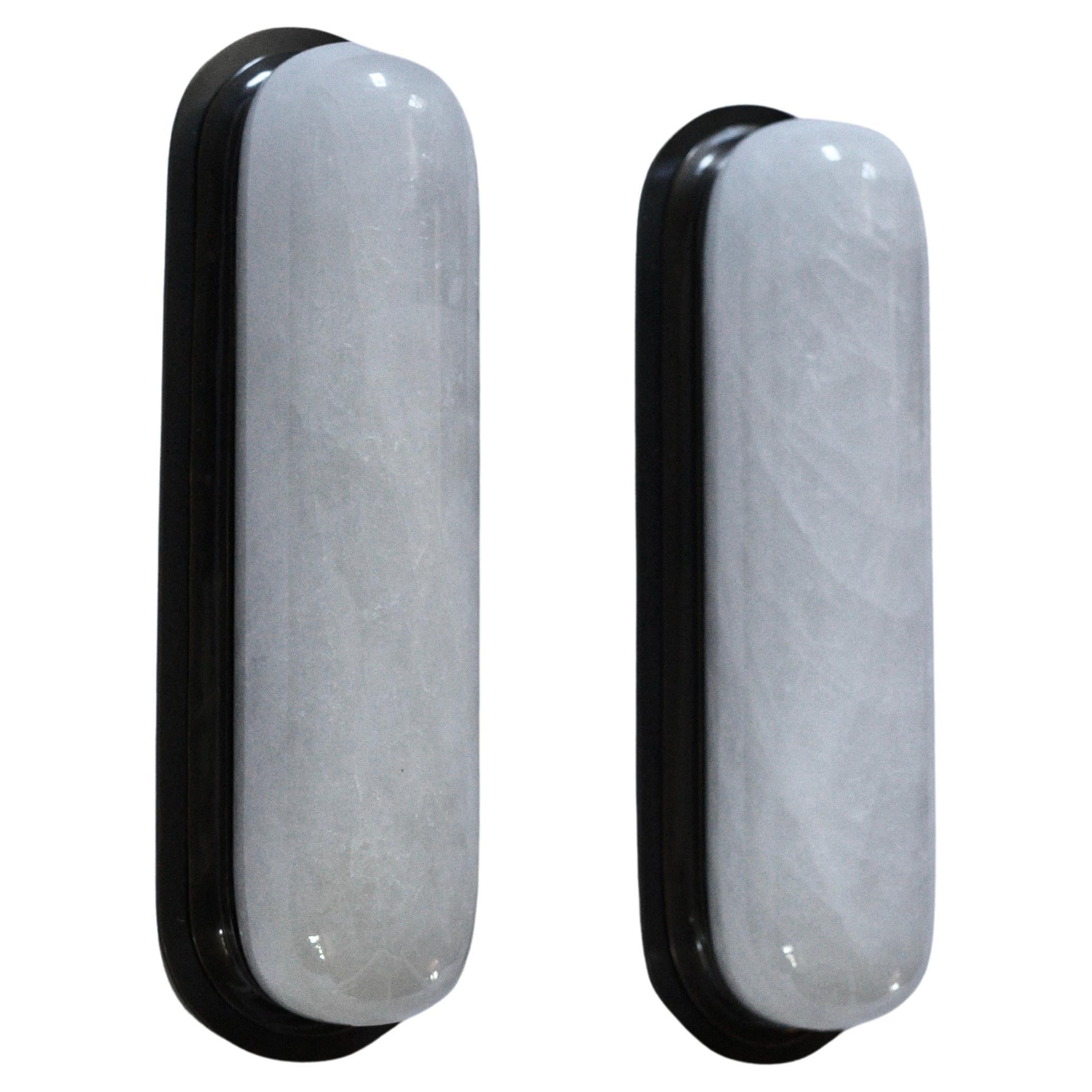 CRD15 Rock Crystal Sconces By Phoenix For Sale at 1stDibs