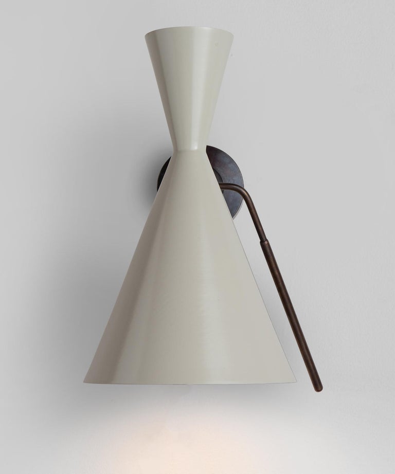 Cream Directional Sconce, Made in Italy For Sale at 1stDibs
