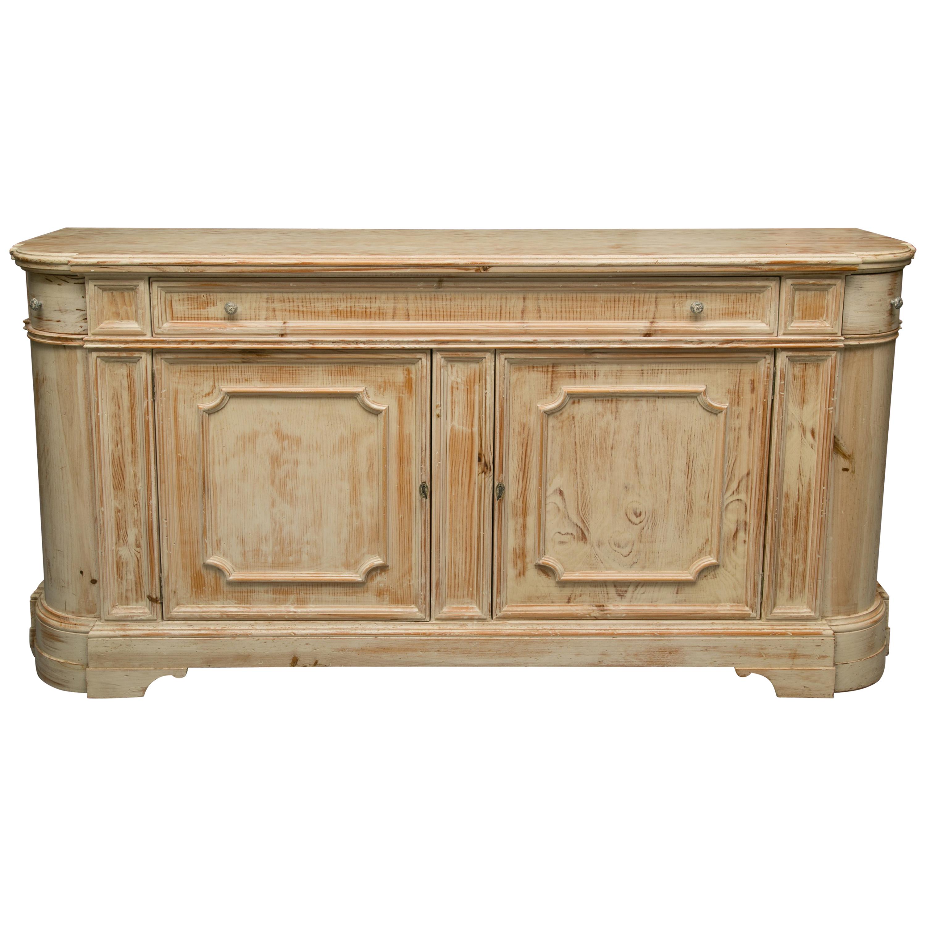 Pine Glazed Buffet For Sale at 1stdibs
