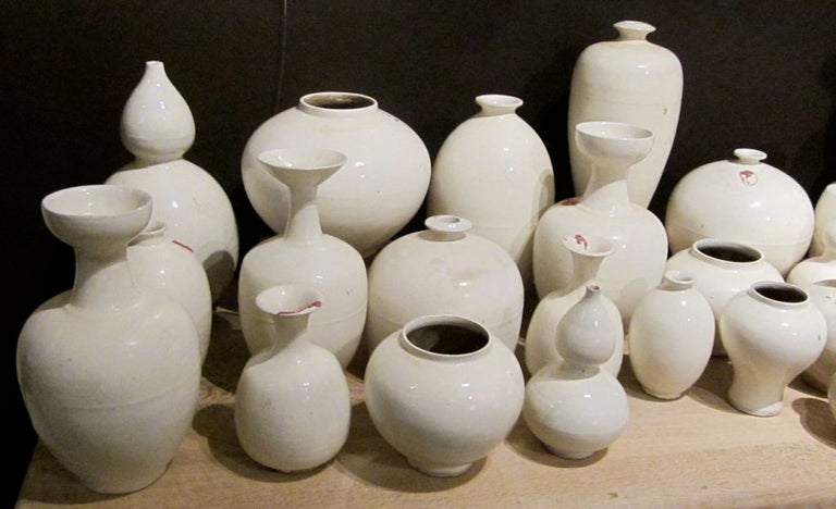 Cream Sculptural Shapes Hand Made Terra Cotta Vases, China ...