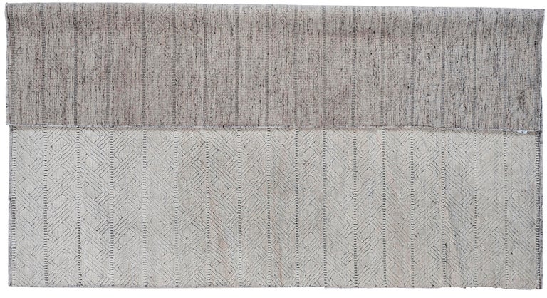Cream Twist Moroccan Design Area Rug For Sale at 1stDibs