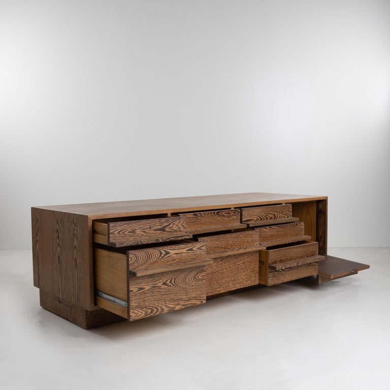 Credenza or Sideboard Wenge by Bodil Kjaer, E Pedersen and Son, Denmark ...