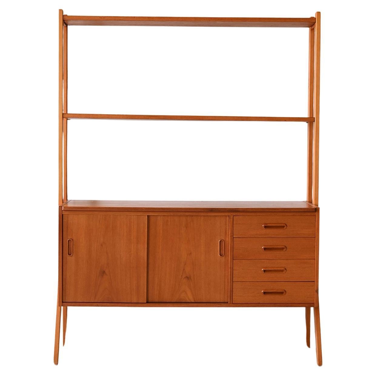 Vintage sideboard with desk For Sale at 1stDibs