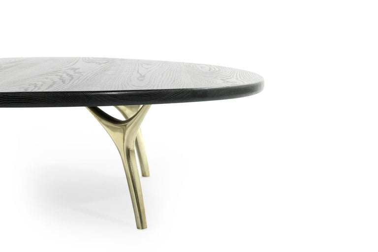 Crescent Collection Coffee Table For Sale at 1stDibs