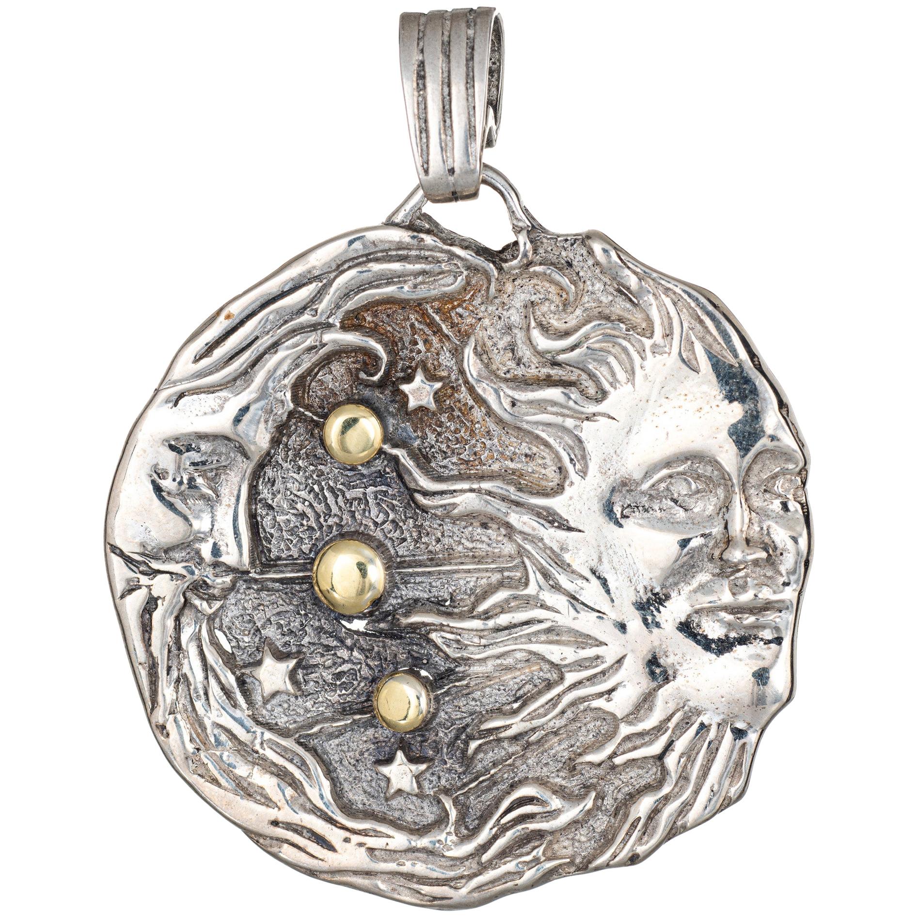 Celestial Pendant Necklace - 10 For Sale on 1stDibs | celestial pendants