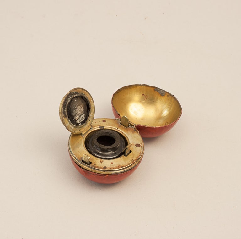 Cricket Ball Inkwell For Sale at 1stDibs