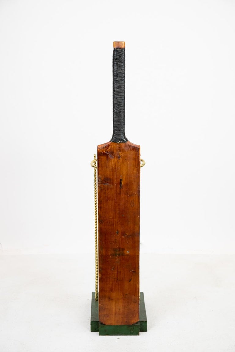Cricket Bat Cane Stand For Sale at 1stDibs | cricket bat stand, cane ...