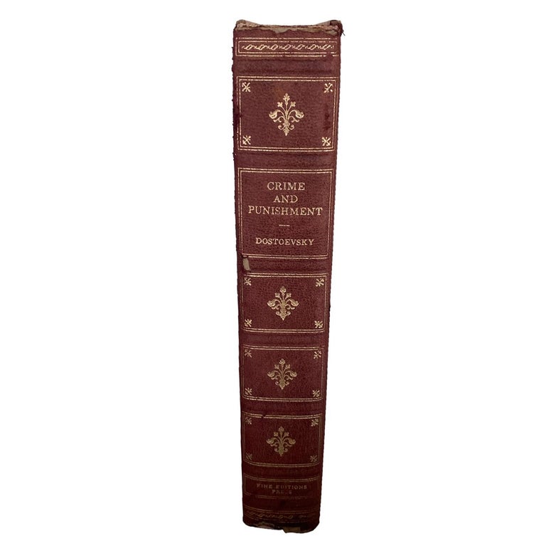 Crime and Punishment by Dostoevsky - First Edition Antique Book at 1stDibs