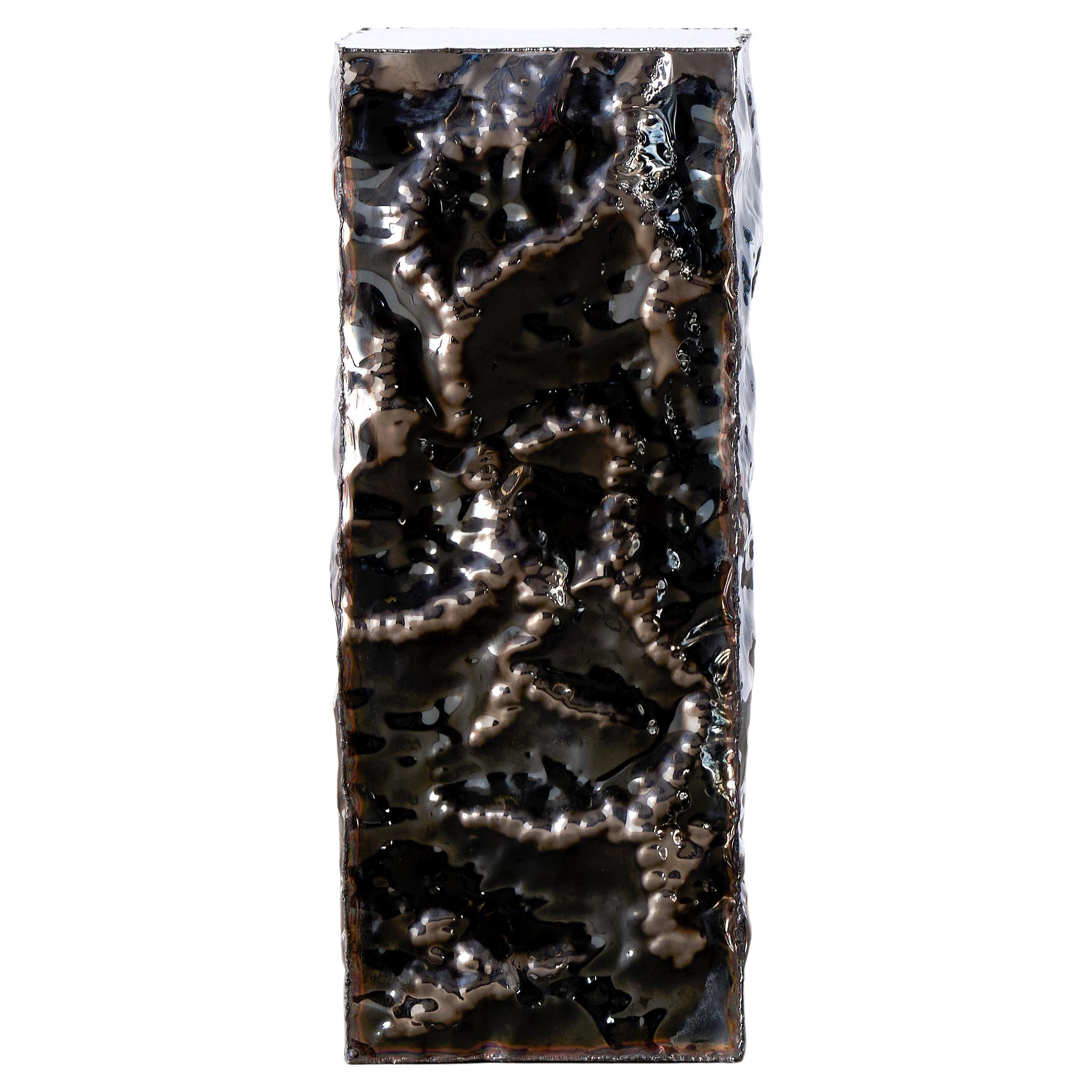 Rare Vintage Large Triangular Mirrored Plinth by Rougier Canada, 1970s ...