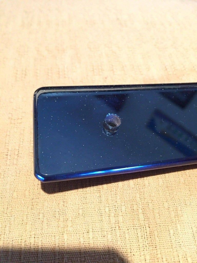 Cristal Art Blue Glass Hand-Held Mirror For Sale at 1stDibs | hand held ...