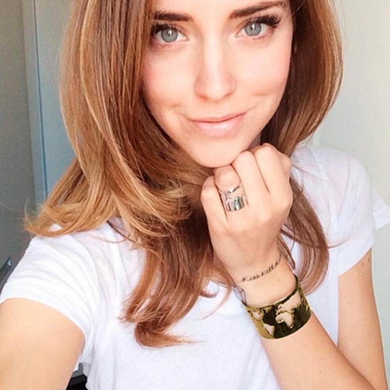 Cristina Ramella Yellow Gold Plated World Map Cuff Bracelet For Sale at ...