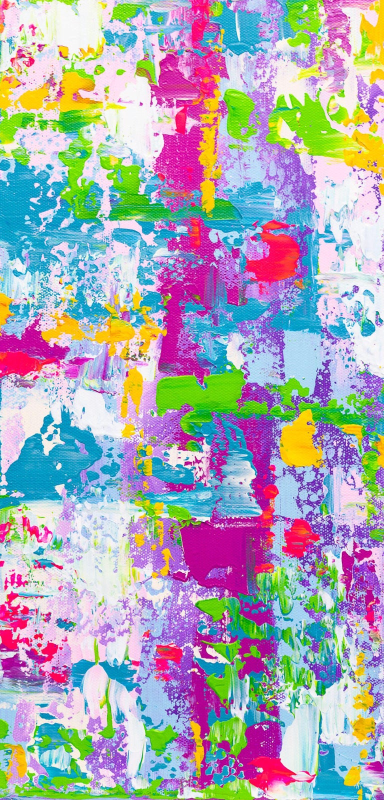 Cristina Stefan - Spring Breeze - Abstract, Painting, Acrylic on Canvas ...