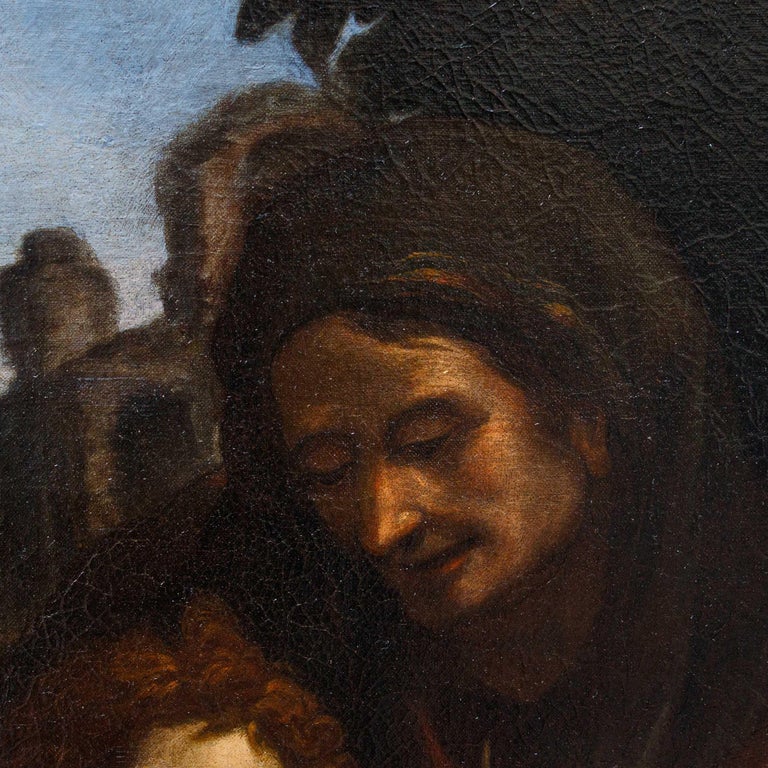 Cristoforo Roncalli '1553 - 1628' Holy Family with Saints Oil on canvas ...