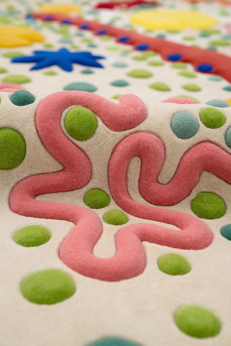 Croc Cousteau Beige Scale, Wool Tapestry, by The Haas Brothers For Sale ...