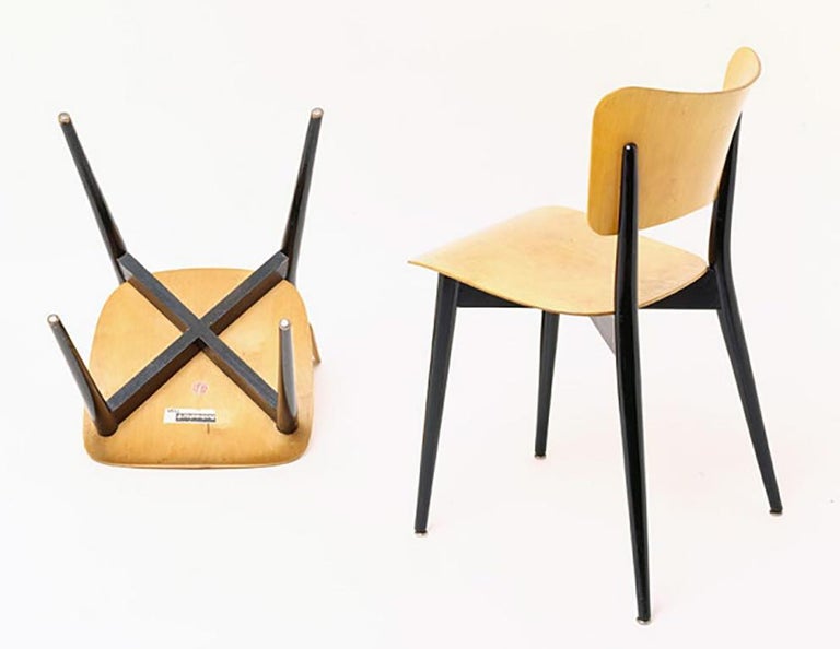 Cross Frame Chair by Max Bill For Sale at 1stDibs
