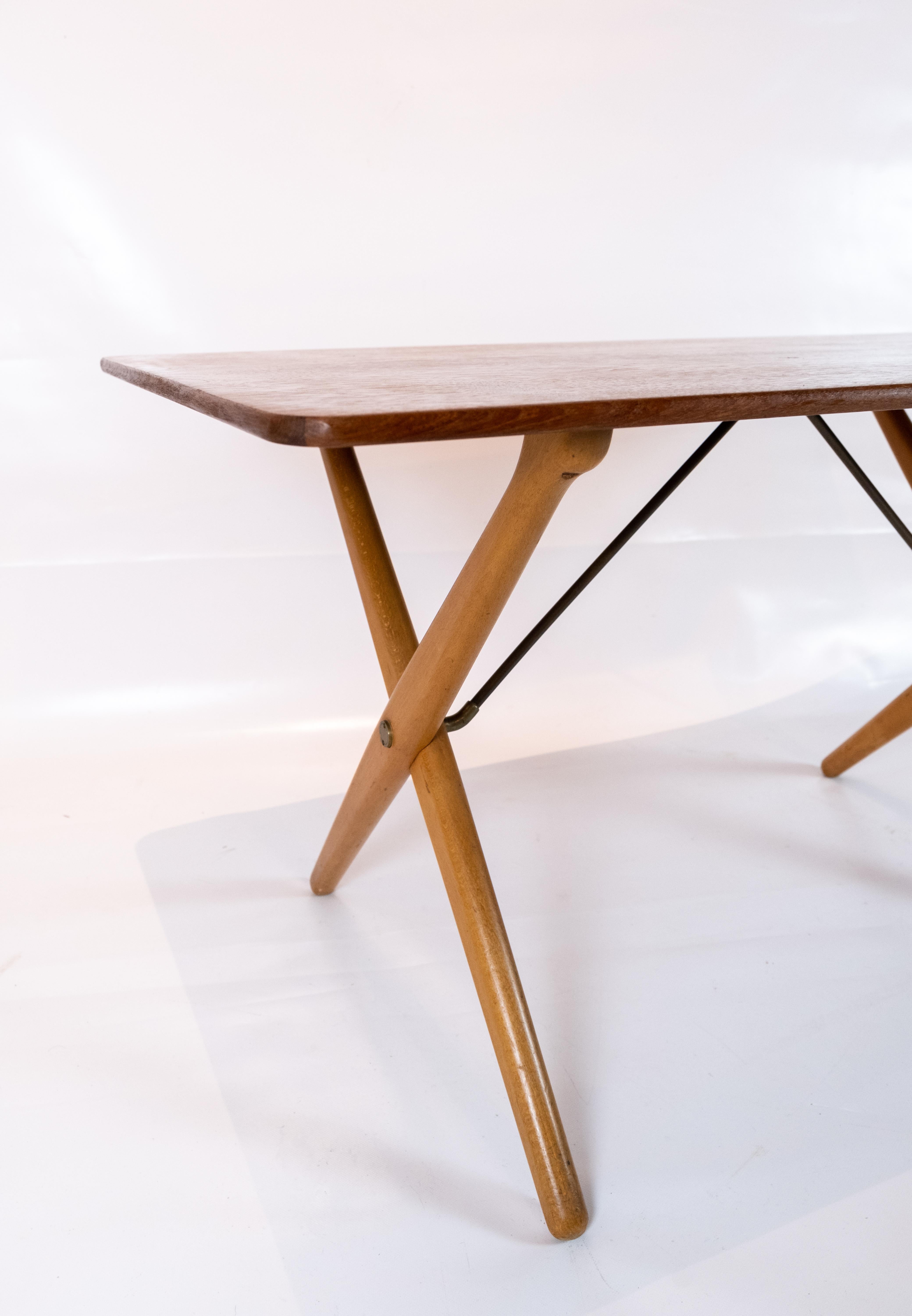 Cross Legged Coffee Table, Model AT-308, by Hans J. Wegner and Andreas Tuck at 1stDibs