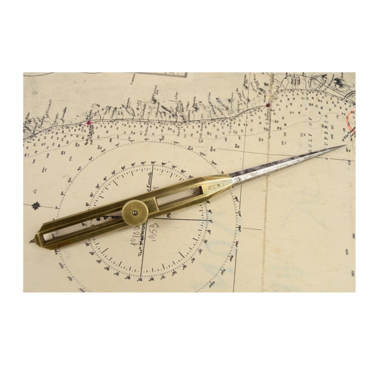 Cross-Legged Reduction Compass of Brass and Steel Italy 1760 circa at ...