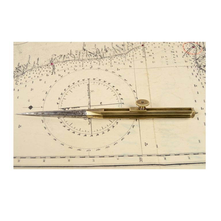 Cross-Legged Reduction Compass of Brass and Steel Italy 1760 circa at ...