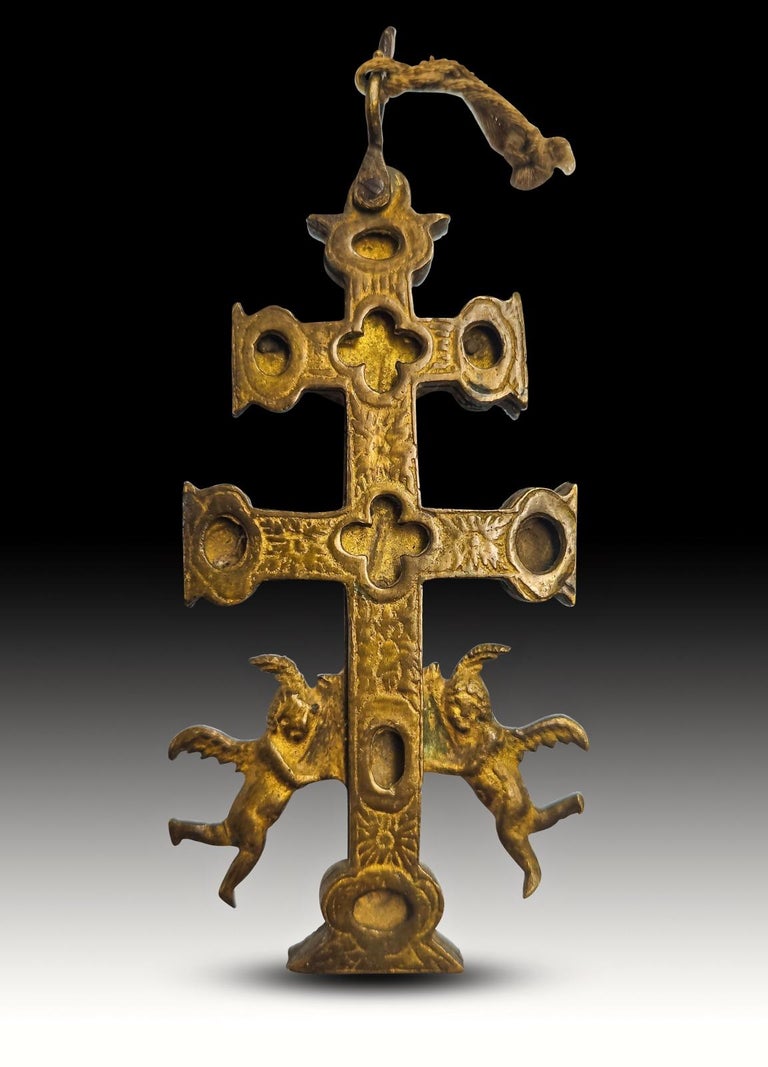 CROSS OF CARAVACA 17th CENTURY For Sale at 1stDibs