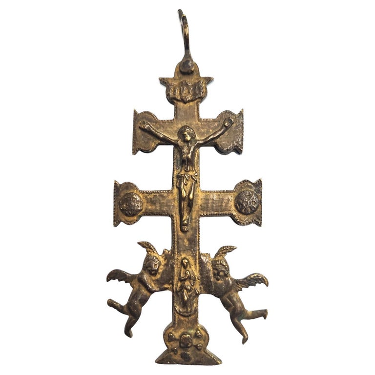 CROSS OF CARAVACA 17th CENTURY For Sale at 1stDibs