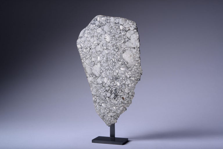 Cross-Section from an Exceptional Lunar Meteorite For Sale at 1stDibs
