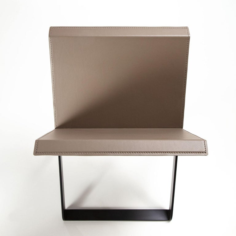 Crossover X-Shaped Taupe Magazine Rack For Sale at 1stDibs