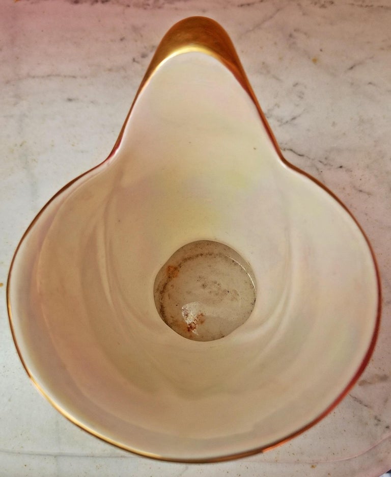 Crown Devon Fieldings Rouge Royal Jug Temple Garden Pattern at 1stDibs