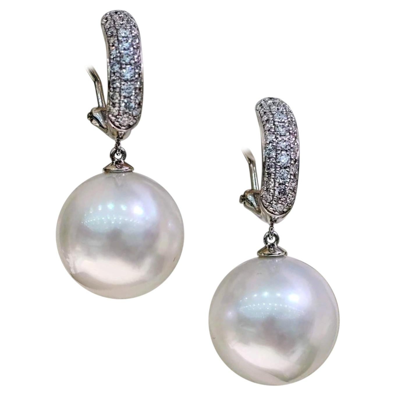 The Pearl Vogue Drop Earrings - 103 For Sale at 1stDibs