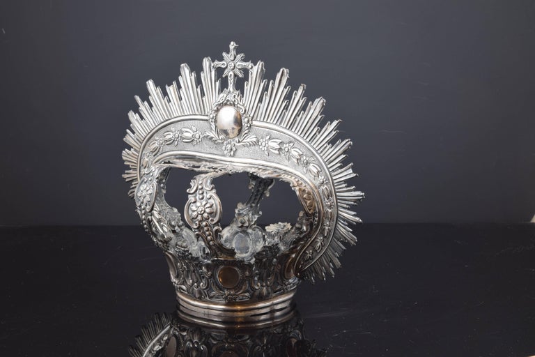 Crown, Silver with Hallmarks, Cordoba, Spain, 1827 at 1stDibs | spain ...