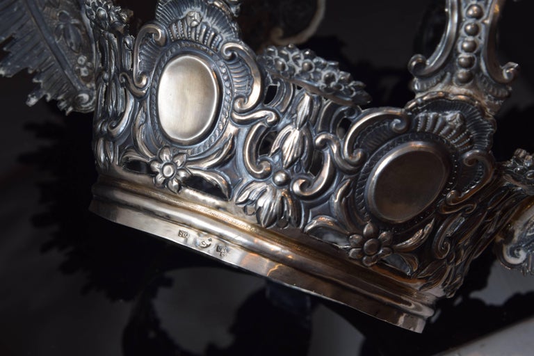 Crown, Silver with Hallmarks, Cordoba, Spain, 1827 at 1stDibs | spain ...