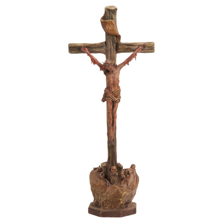 Crucifix on Calvary, Called Plague of Christ, France, Early 18th ...