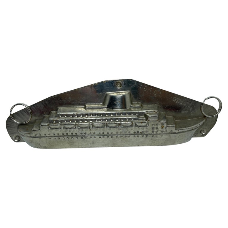 Cruise Ship Chocolate Mold Vormenfabriek Tilburg, Vintage, Austria For ...