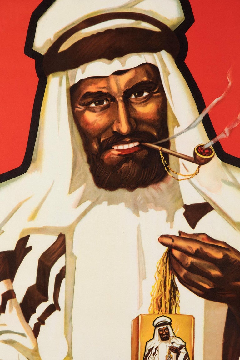 Crüwell Mekka Poster Matted with Uv Protection Glass, 1939 For Sale at ...