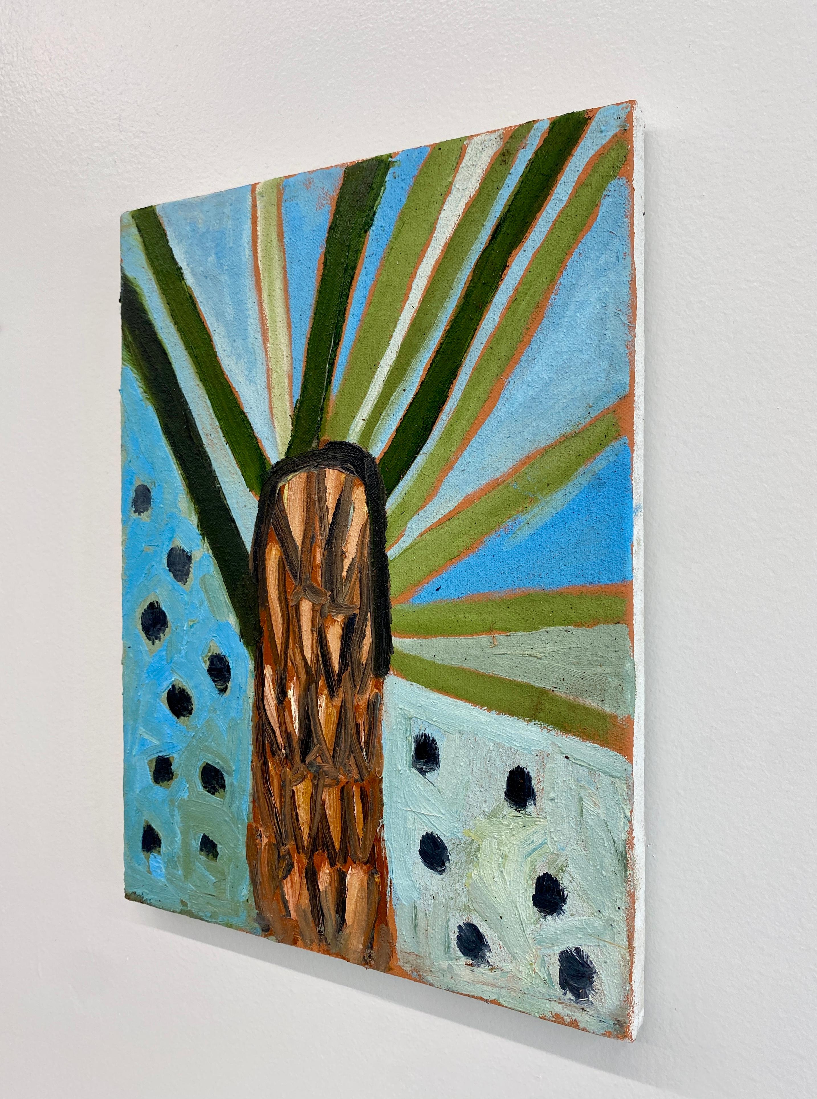 Cruz Ortiz - Yucca con Apache Tears, Contemporary Landscape Painting ...