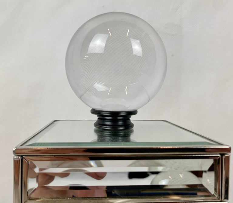 Crystal Ball Finials-Set of Ten For Sale at 1stDibs