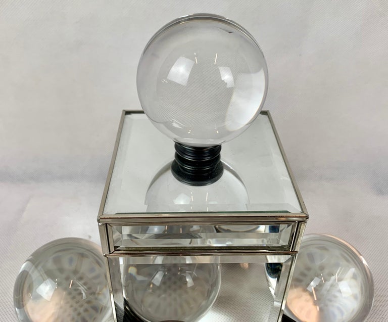 Crystal Ball Finials-Set of Ten For Sale at 1stDibs