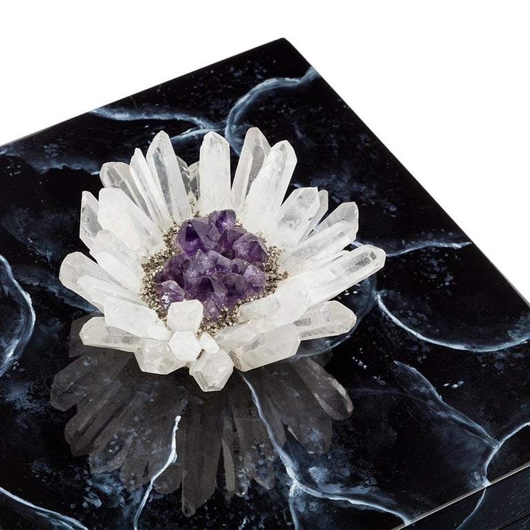 Crystal Black Box For Sale at 1stDibs