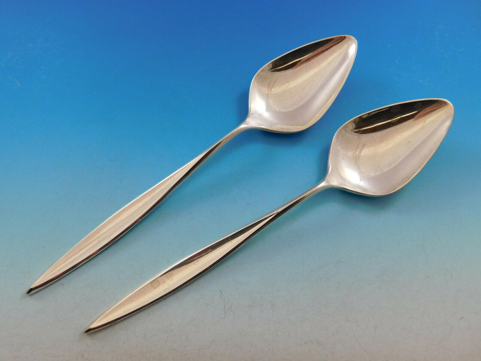 Crystal by International Sterling Silver Flatware Set 12 Service 62 ...