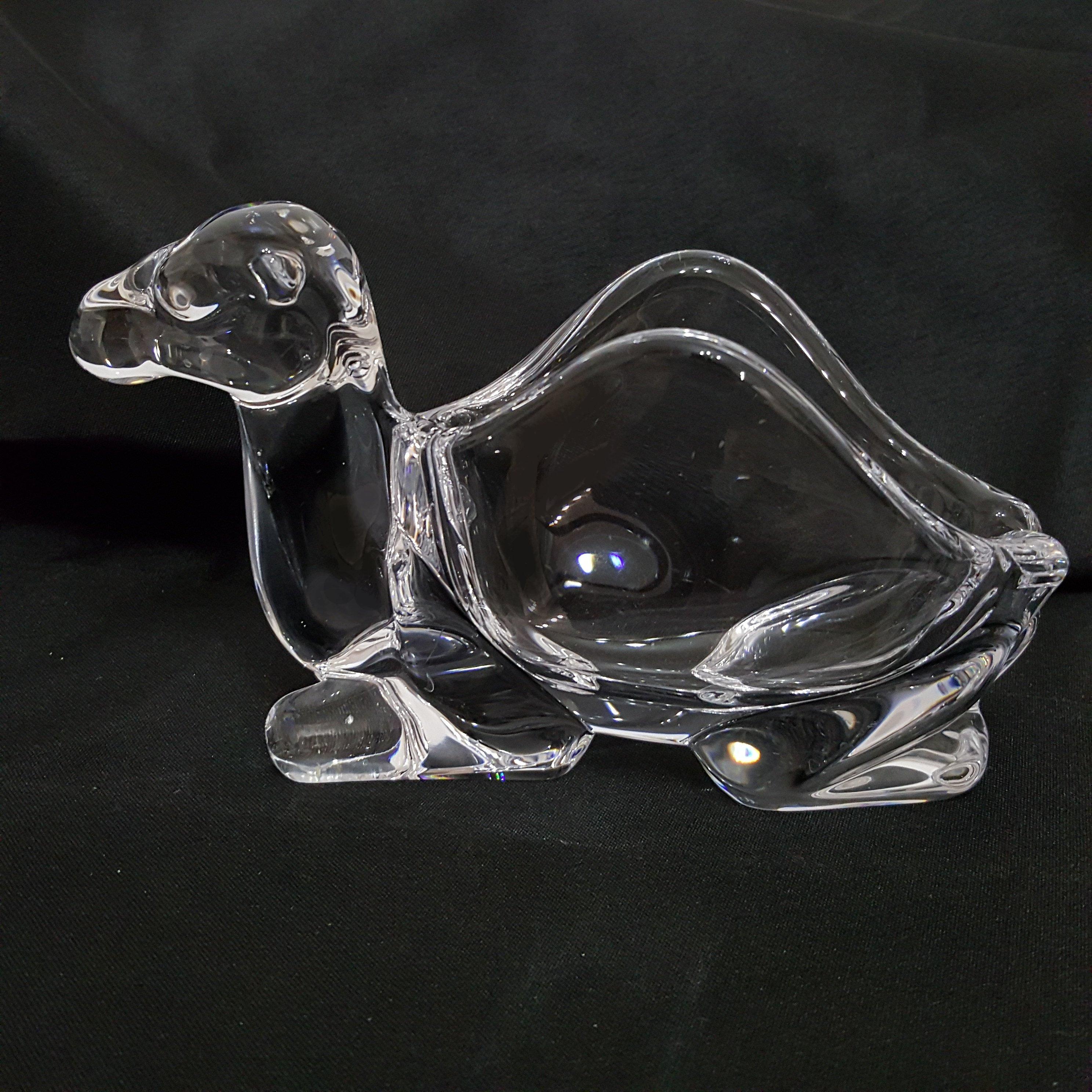 Crystal Camel Shaped Vessel - France? For Sale at 1stDibs