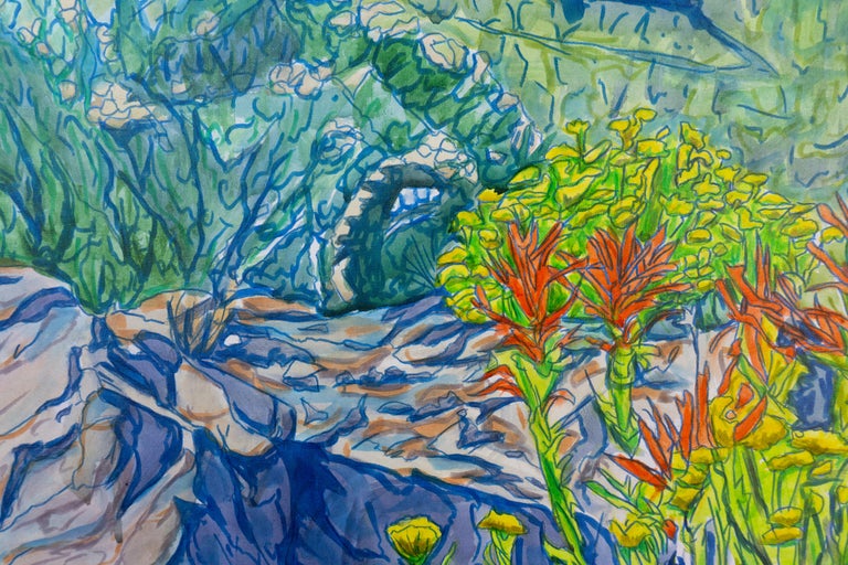 Crystal DiPietro - Paintbrush, Original Painting For Sale at 1stDibs