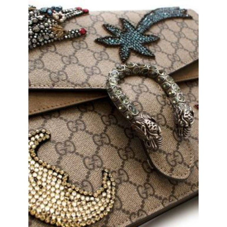 Crystal Embellished Supreme Medium Dionysus Bag For Sale at 1stDibs