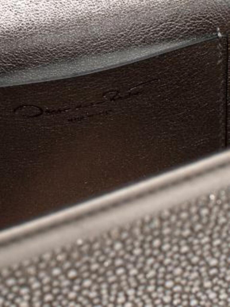 Crystal embellished Tro flower box bag at 1stDibs