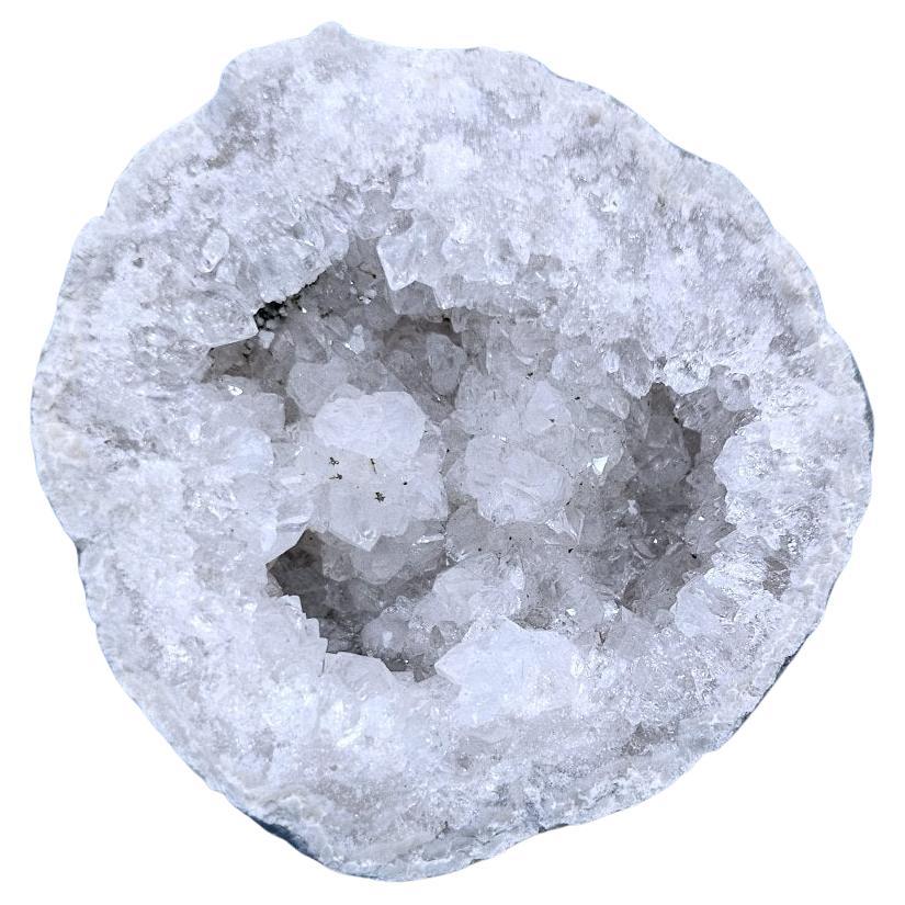 Crystal Geode Natural Specimen, Nice Interior Clusters For Sale at 1stDibs