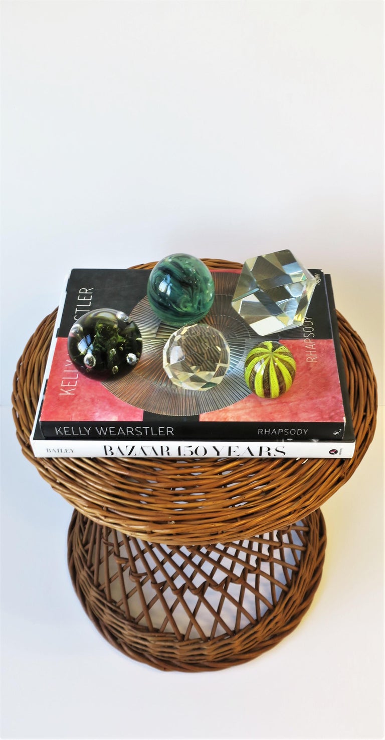 Crystal Geometric Paperweight or Decorative Object For Sale at 1stDibs