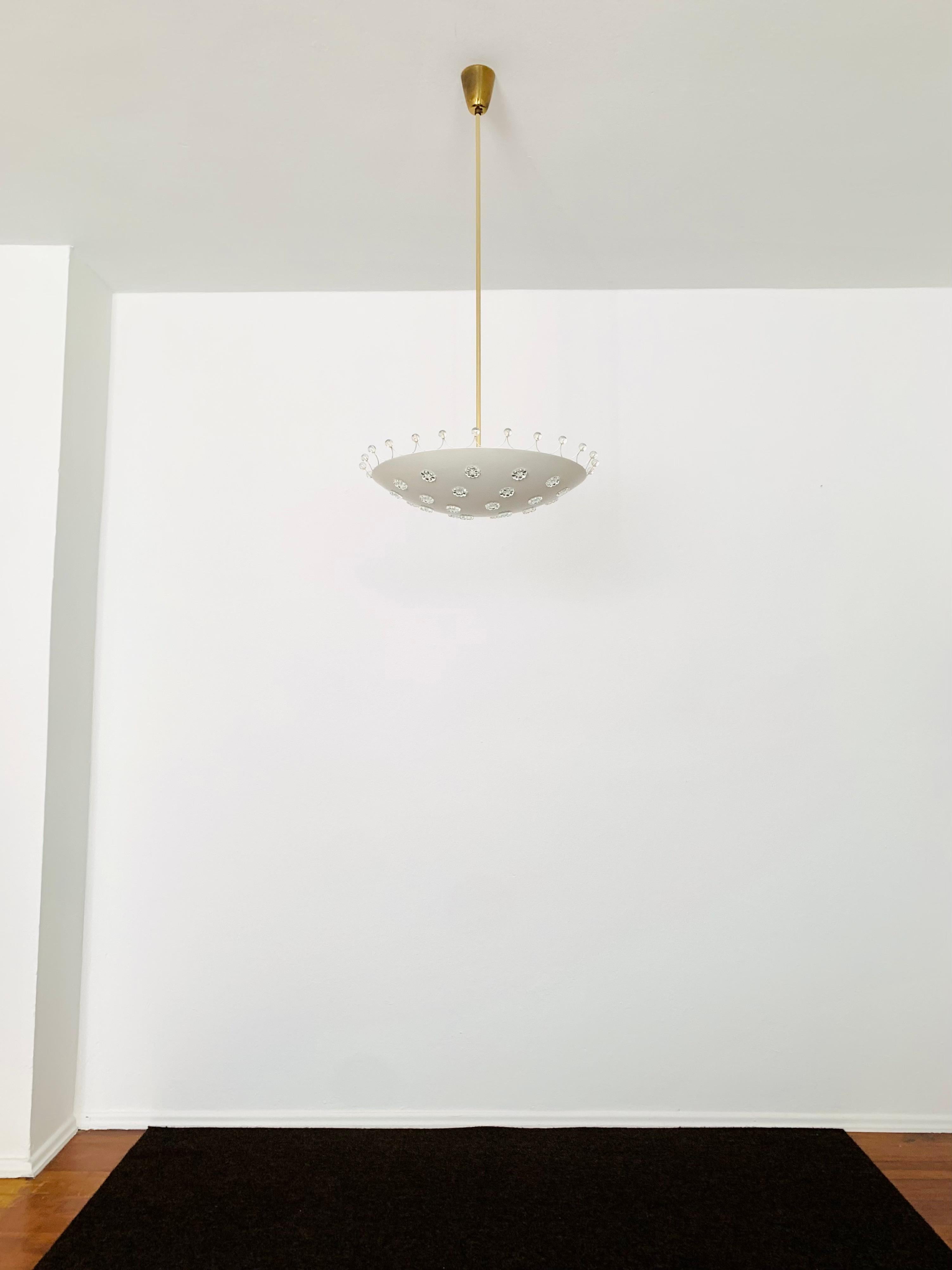 Crystal Glass Uplight by Emil Stejnar for Rupert Nikoll For Sale at 1stDibs