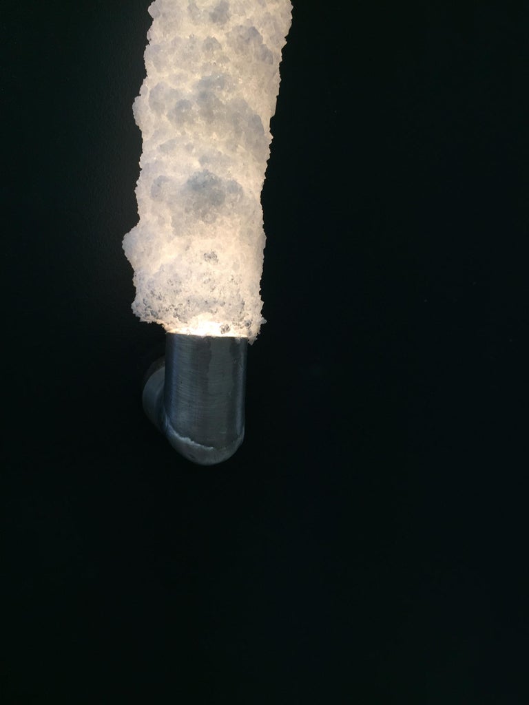 Crystal Knots, Crystal Knot on Pedestal, Light Object by Isaac Monté ...