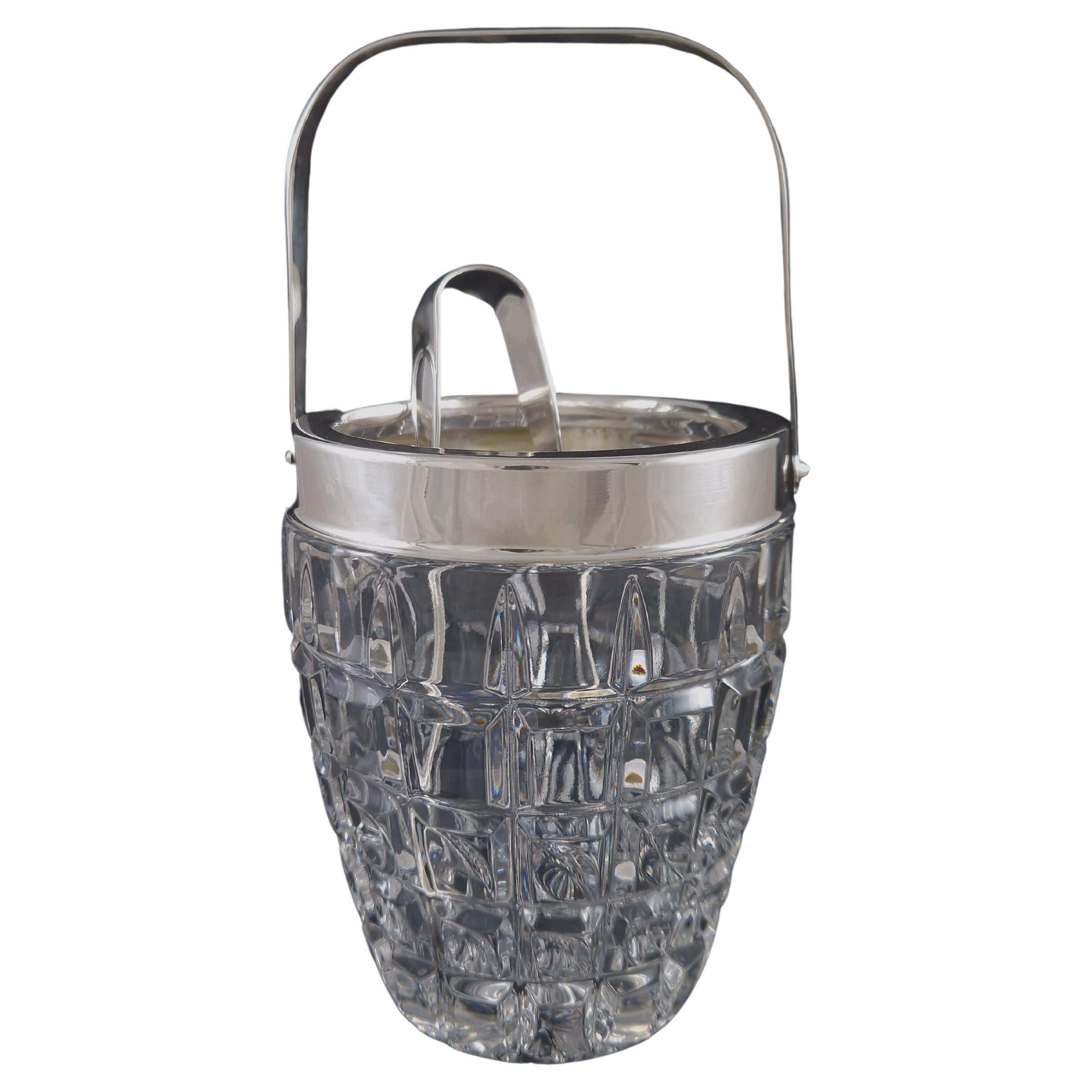 Gerald Benney Sterling Silver and Wood Champagne Cooler Wine Ice Bucket ...