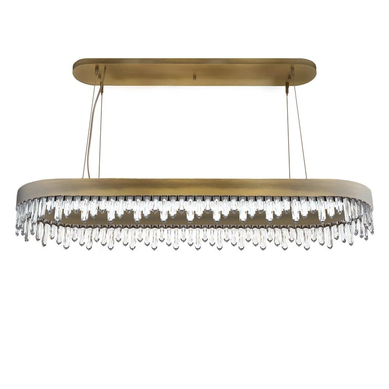 Crystal Sticks Long Suspension For Sale at 1stDibs