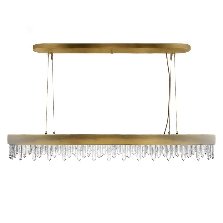 Crystal Sticks Long Suspension For Sale at 1stDibs